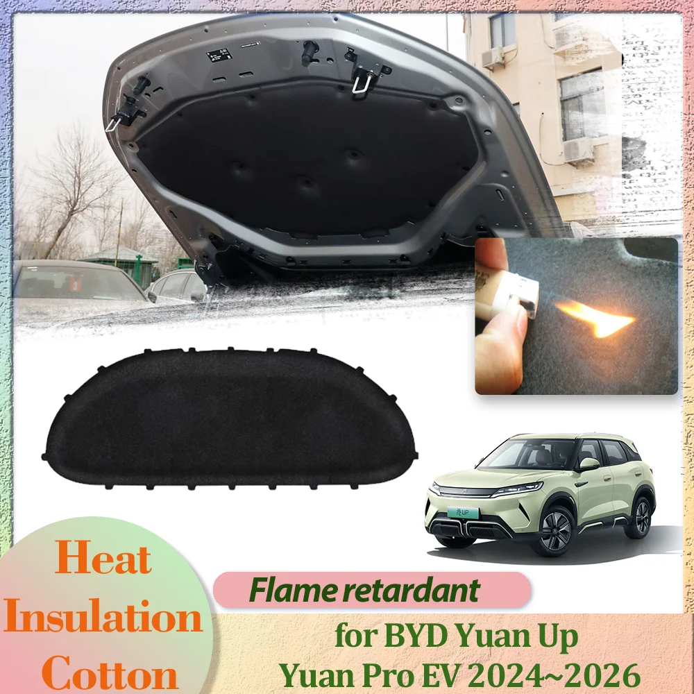 Car Hood Engine Cover for BYD Yuan Up Yuan Pro EV 2024~2026 2025 ...
