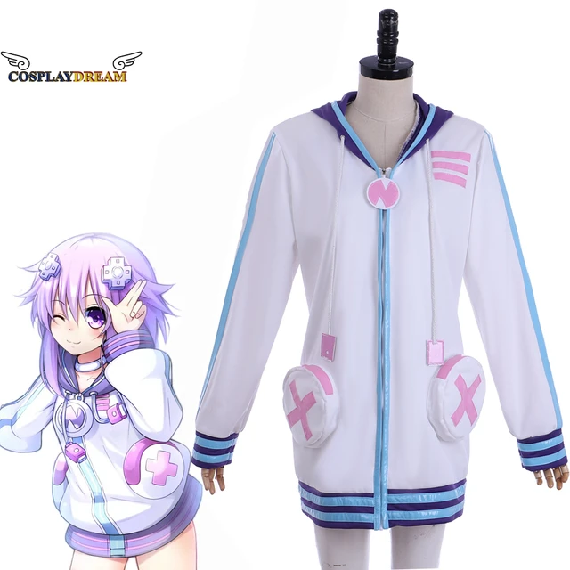 Hyperdimension Neptunia Neptune Hoodie