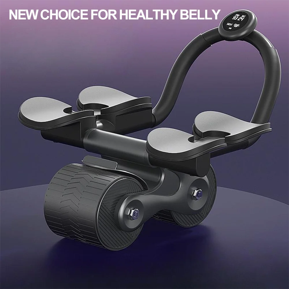 Abdominal Muscle Machine with Timer Automatic Rebound Waist Abdominal ...