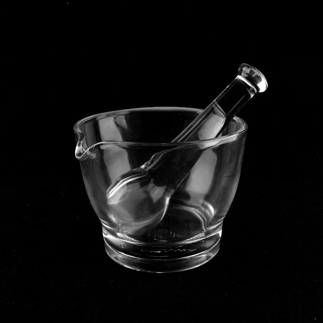 Glass Mortar And Pestle