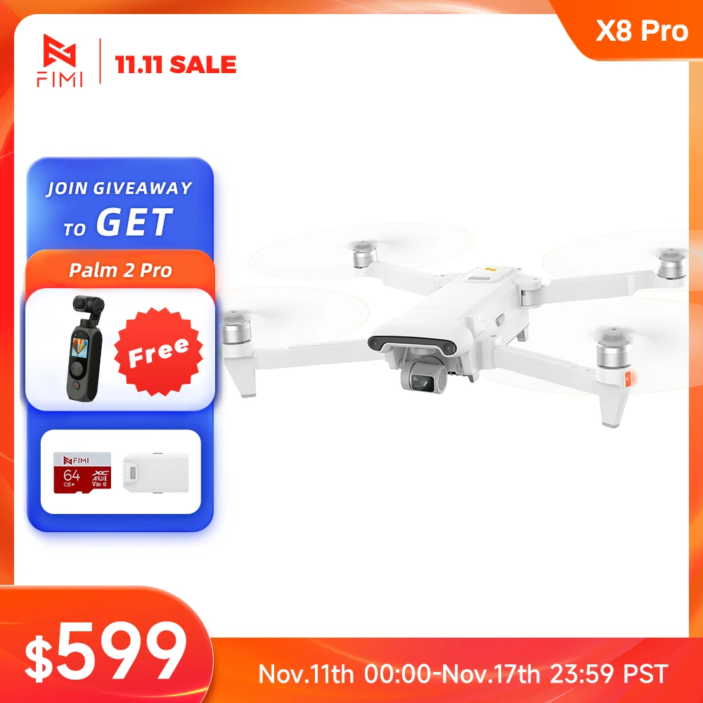 Página inicial da loja Produtos Promo 11.11 Mais vendidos FIMI X8 Mini ...