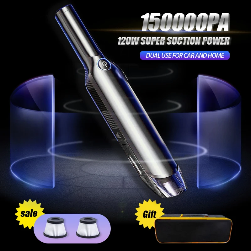 Couleur mise à jour Aspirateur Cyclone pour voiture, appareil Portable ...