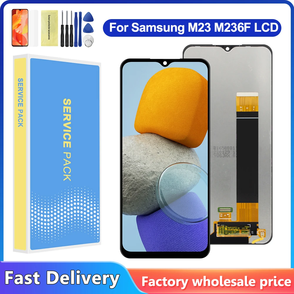 6.6 inch For Samsung M23 LCD Display with Touch Screen Panel Digitizer ...