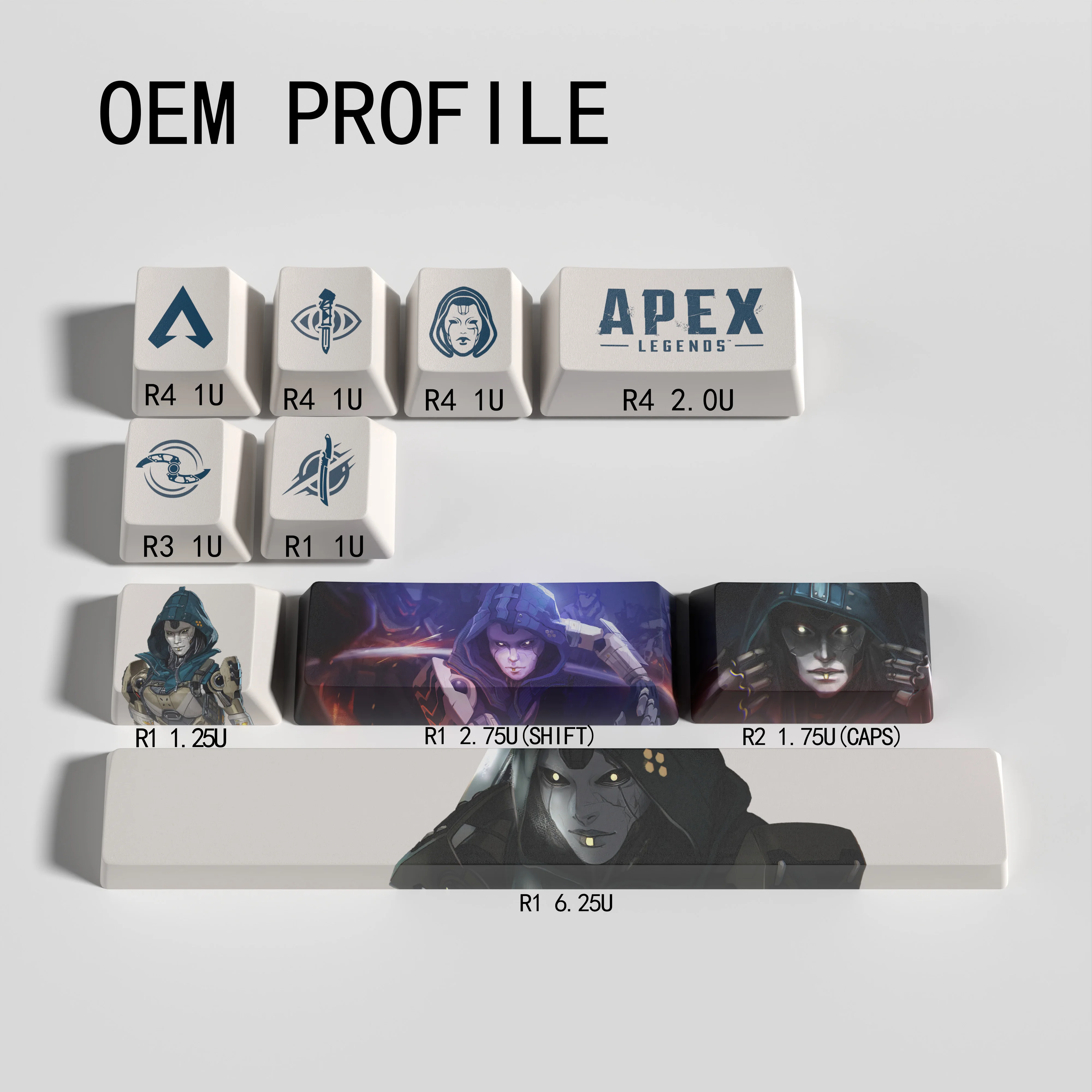 Apex Legends keycaps ash – Zxsetup