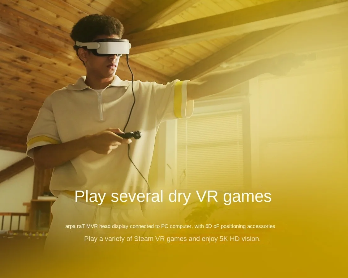 Arpara 5K VR Headset 3D VR Glasses Conntect PC Or Smart Phone VR Helmet Lite Version VR Glasses ...