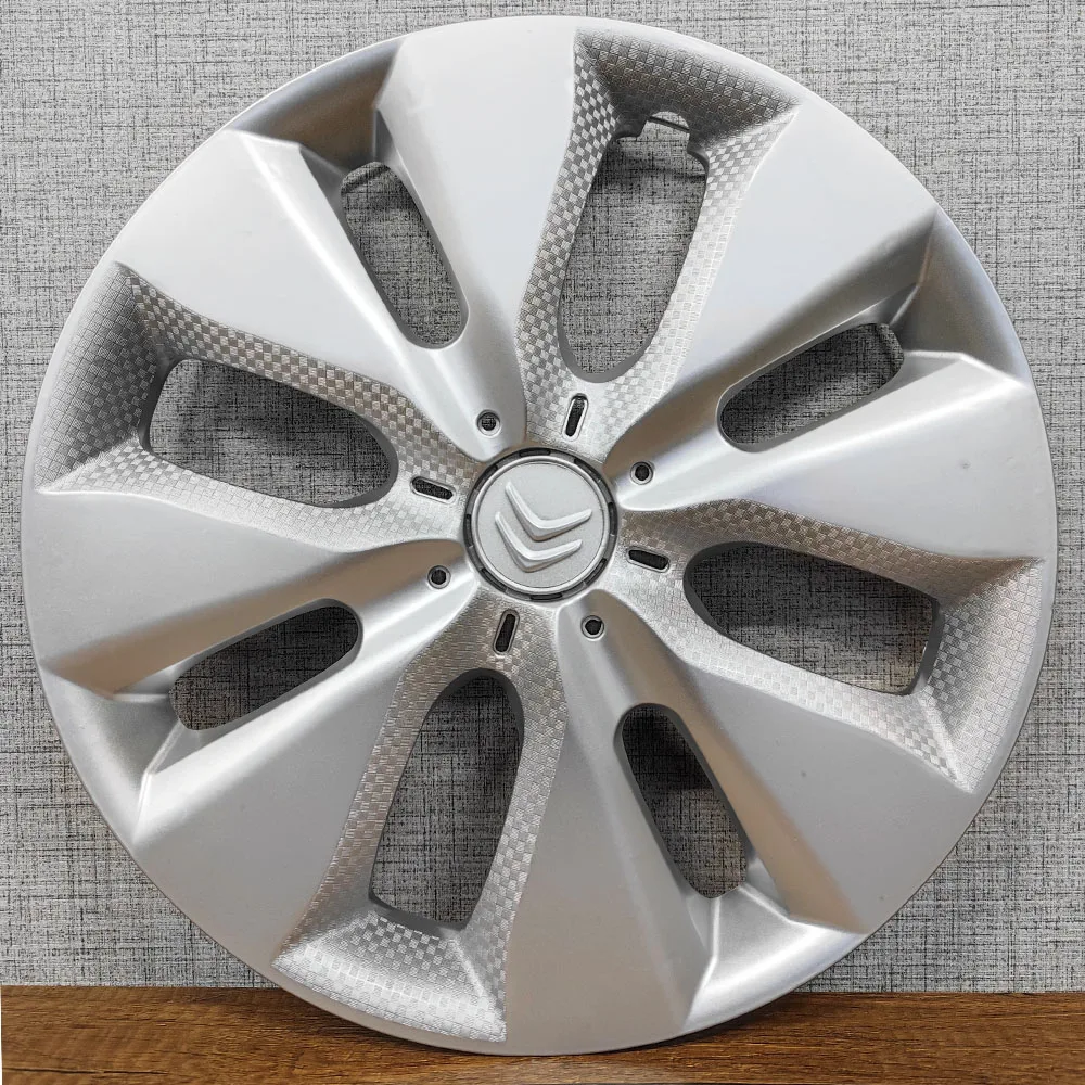 15 Inch Wheel Cap For Citroen Cars Silver and Carbon Design Hub caps ...