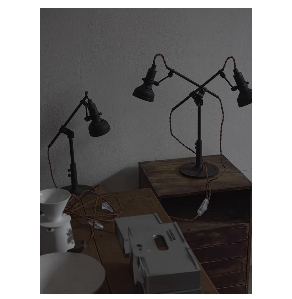 Настольная лампа ретро из алюминия | AliExpress