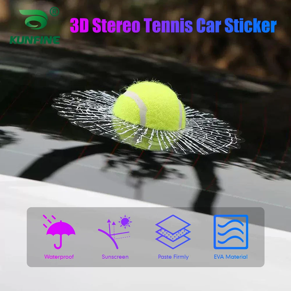 3D-Tennisbal-Auto-Styling-Stickers-Hit-Windows-Grappige-Auto-Voorruit ...