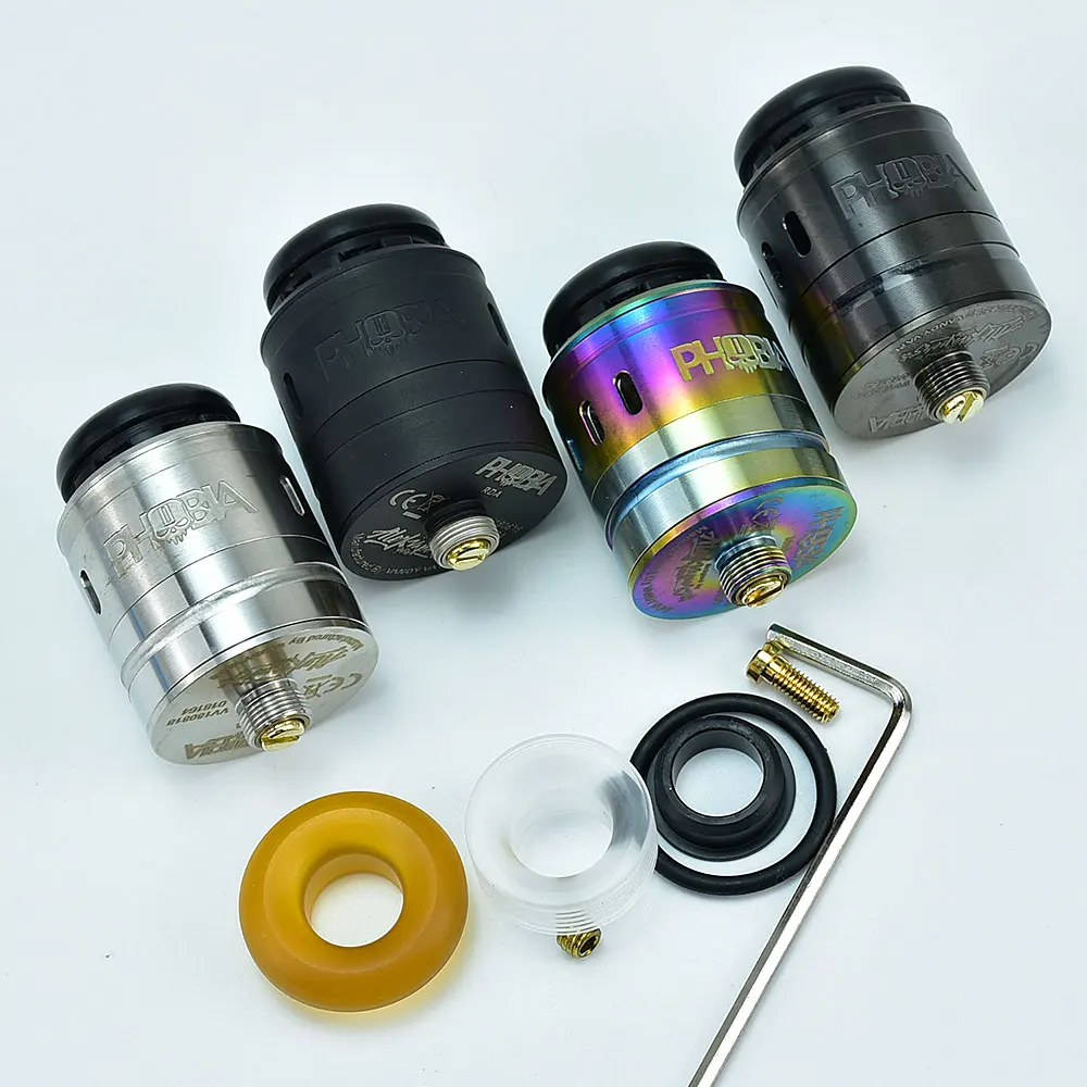 Phobia Rda Single Coil Build | Phobia V2 Rda Original | Rda Dripping ...