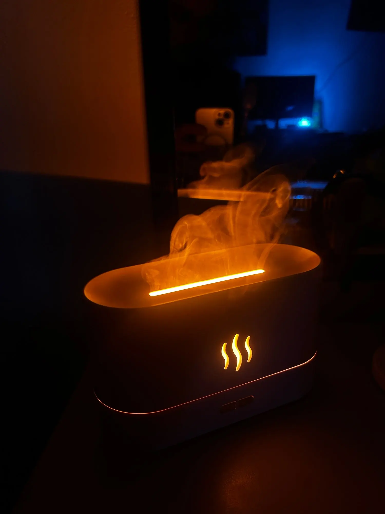 Ultrasonic Flame Aroma Air Humidifier – Paneo