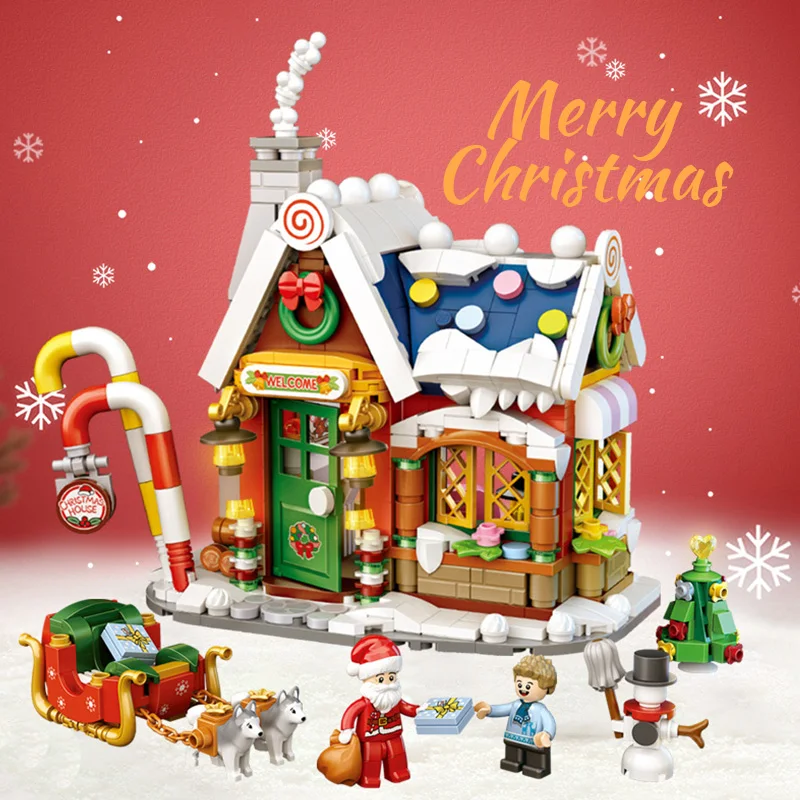 Mini-blocks-Children-Toys-Christmas-Building-Blocks-Candy-Igloo-Toy ...