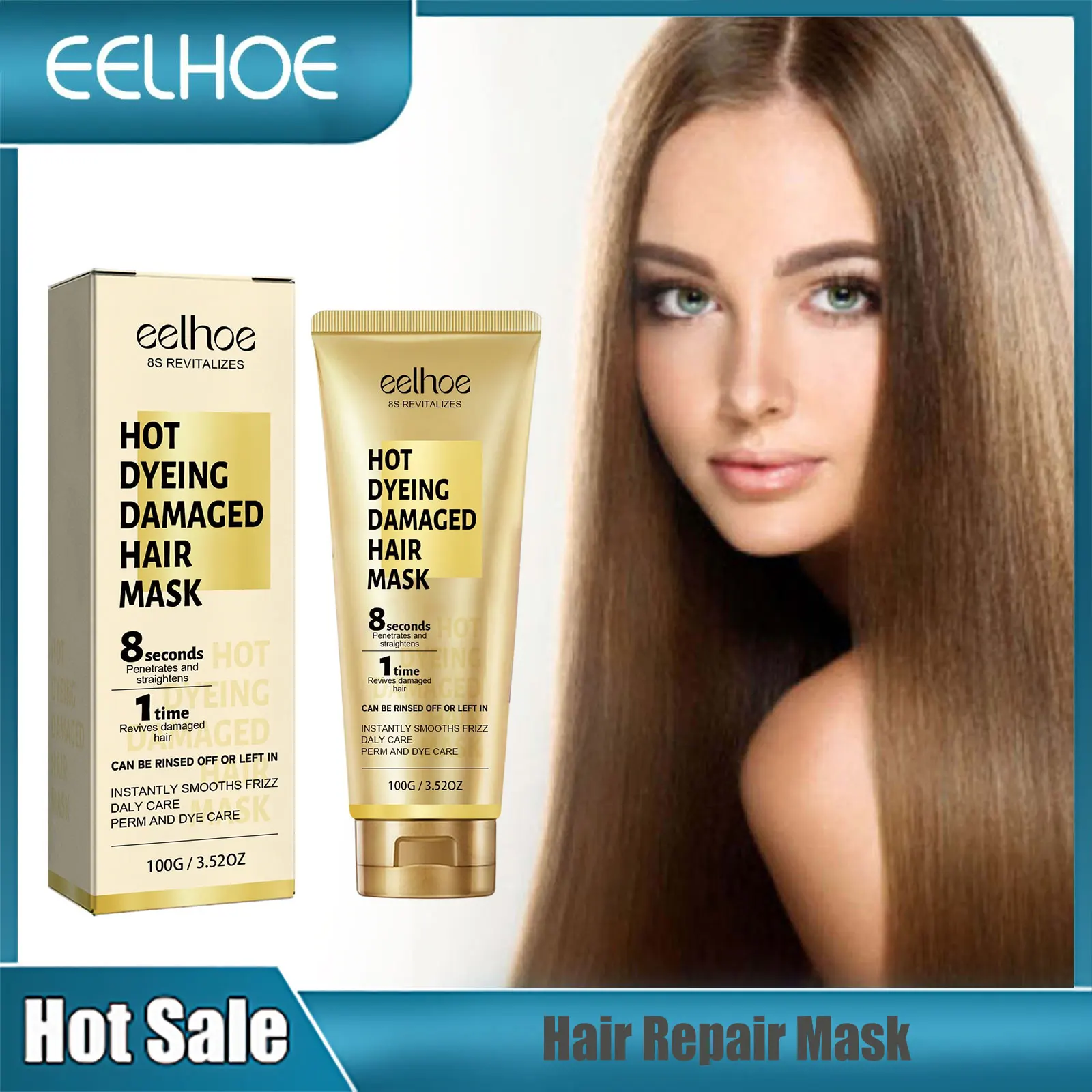 EELHOE-Queratina-Hair-Repair-Mask-cabelos-danificados-creme-de ...