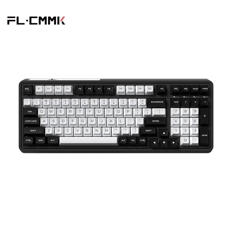 FL·ESPORTS CMK99 Three Mode Hot Swappable Mechanical Keyboard 99 Key ...