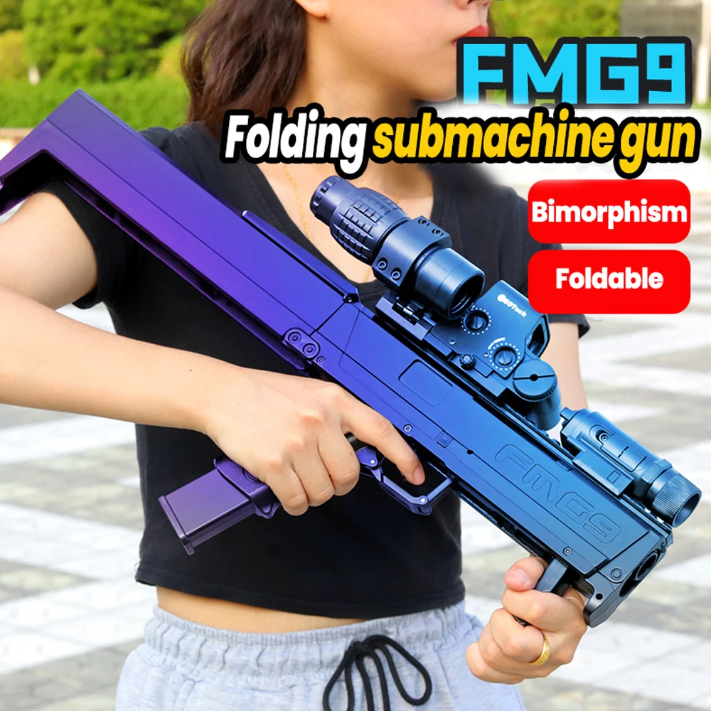 FMG9-Graffiti-Toys-Gun-Shell-Ejecting-Airsoft-Foldable-Submachine-Gun ...