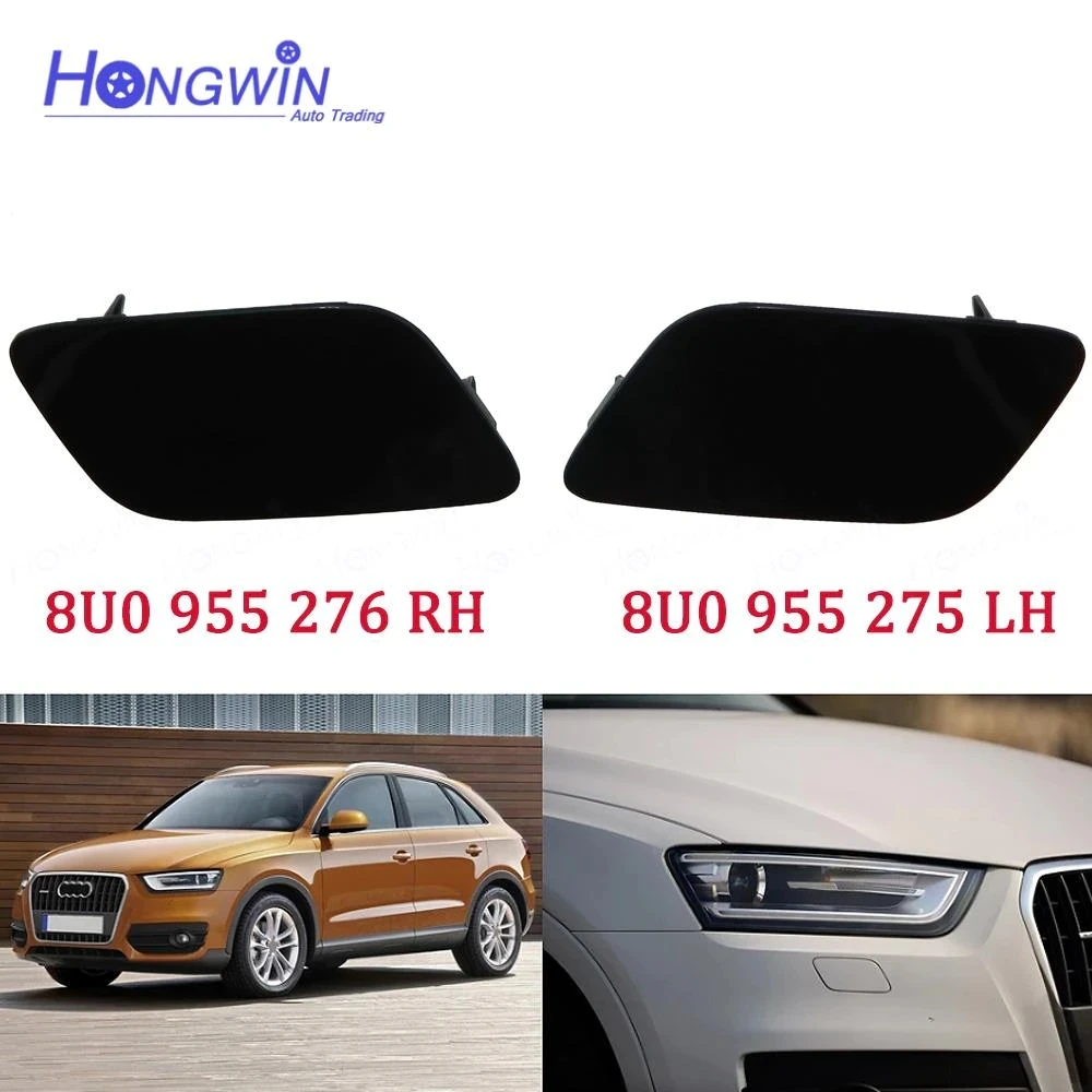 For Audi Q3 2012 2013 2014 2015 New Front Bumper Headlight Washer Cover ...