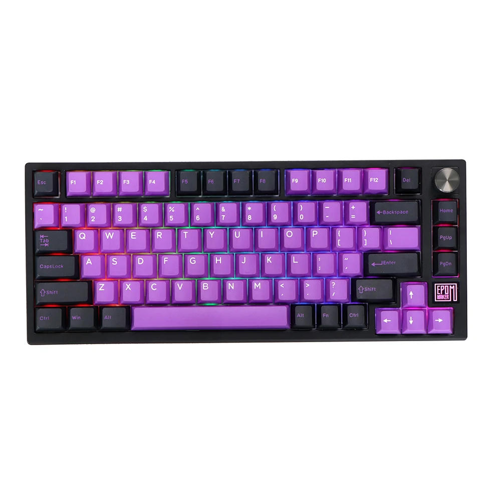 Teclado Mecânico EPOMAKER, Teclado com Fio Norte Swappable NKRO, TH80 ...