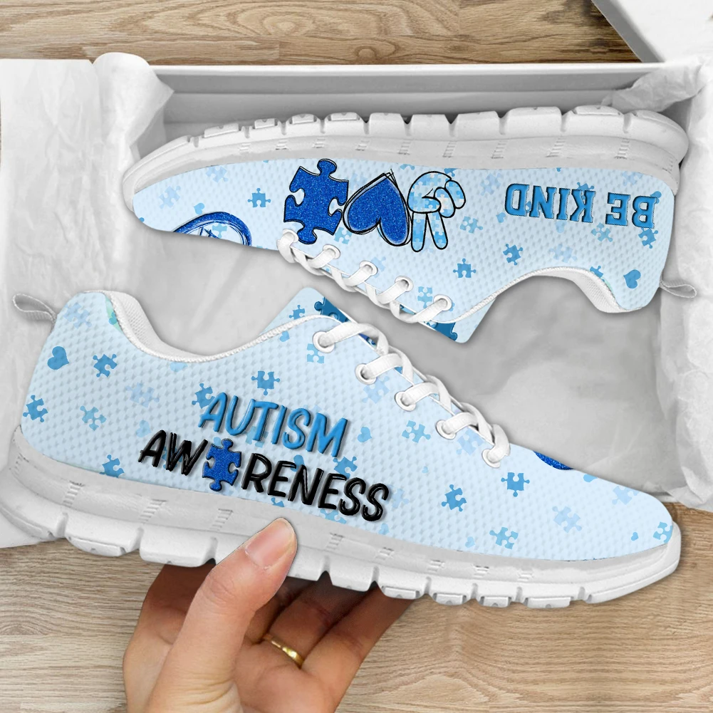 INSTANTARTS-Autism-Awareness-Sport-Sneakers-for-Women-Autumn-Spring ...