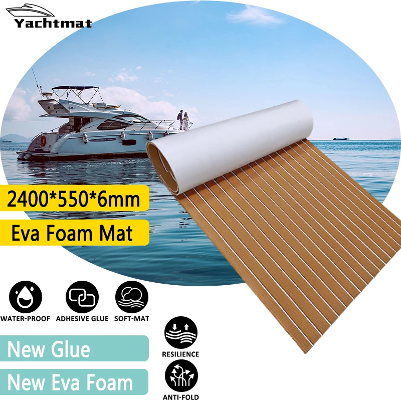 EVA Foam Boat Decking Kayak RV Flooring Marine Carpet 6mm Camo Self ...