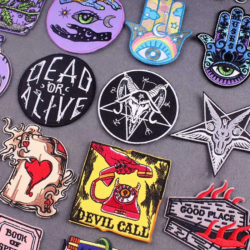 Devil-Patch-Iron-On-Patches-For-Clothing-Thermoadhesive-Patches-On ...