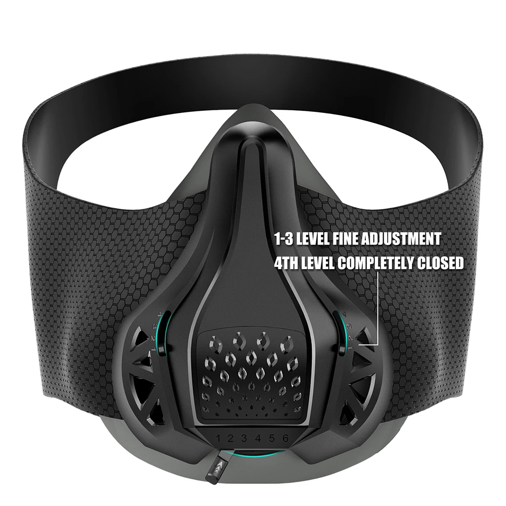 Detachable-Breathable-Shock-Resistant-Protective-Sports-Mask-Black ...