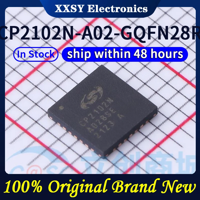 CP2102N-A02-GQFN28R-microcontrolador-QFN-CP2102N-circuito-integrado-MCU ...