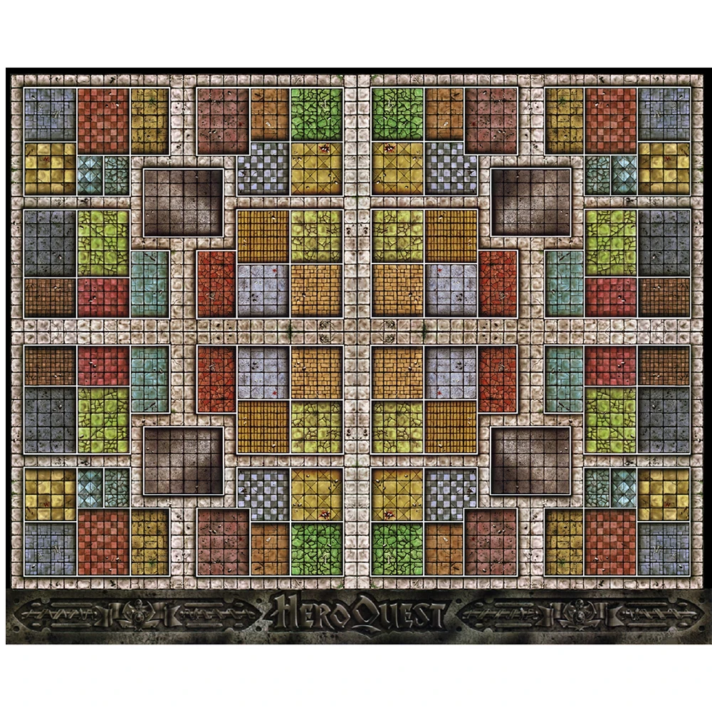 Custom-Big-Playmat-HeroQuest-with-Stitched-Edges-Locked-Edges-Big ...
