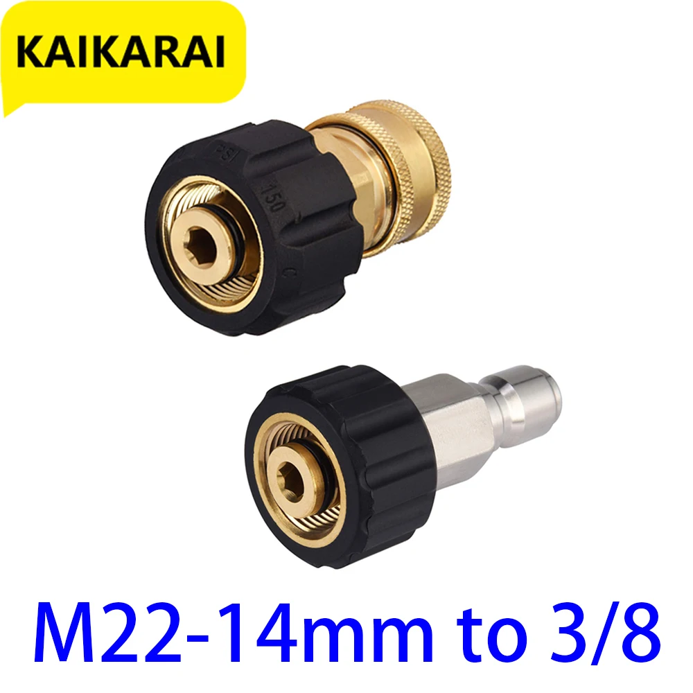 High-Pressure-Washer-Hose-Adapter-M22-14mm-to-3-8-inch-Quick-Connect ...