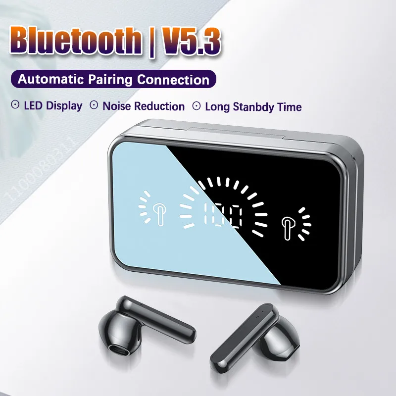 2024-New-Wireless-Bluetooth-5-3-TWS-Earphone-HiFi-Stereo-Sports-Music ...