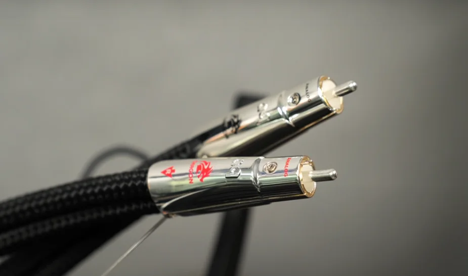 Mythical Creature Series Dragon RCA-RCA Cable Perfect-Surface Pure Silver (PSS)