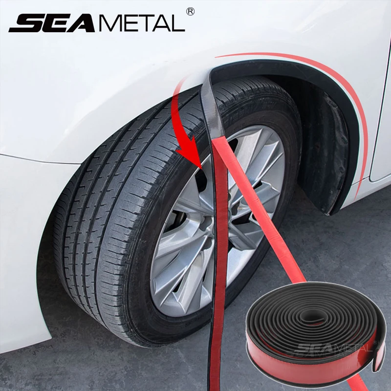 SEAMETAL-Car-Fender-Flare-Protector-Strip-Rubber-Anti-Scratch-Auto ...