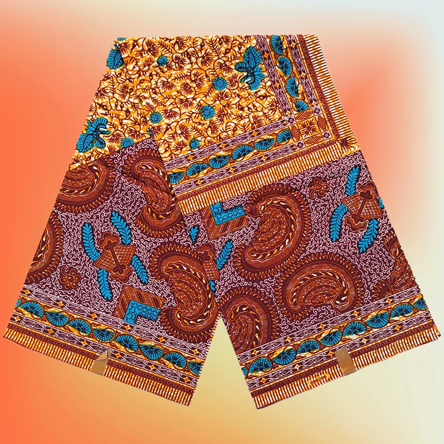 2024-Ankara-Fabric-African-Real-Wax-Print-Fabric-100-Cotton-High ...