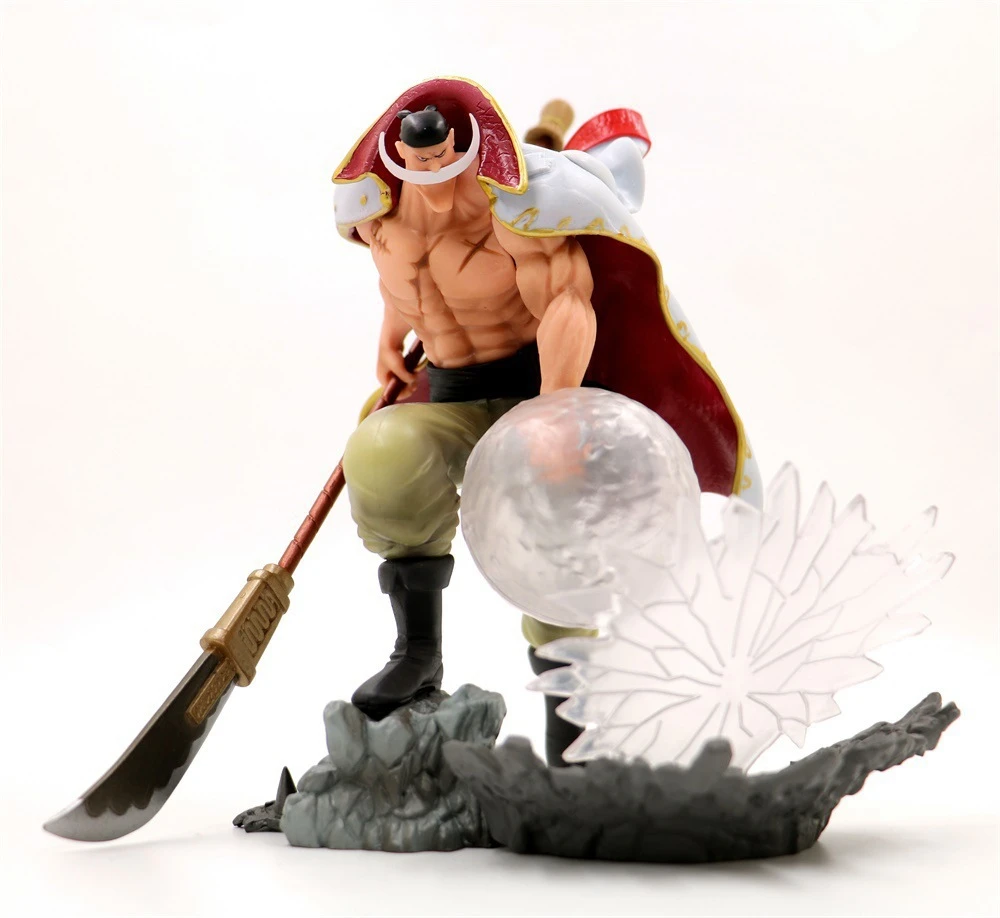 Anime Bandai One Piece Whitebeard Figure Squad Luffy Collection Action ...