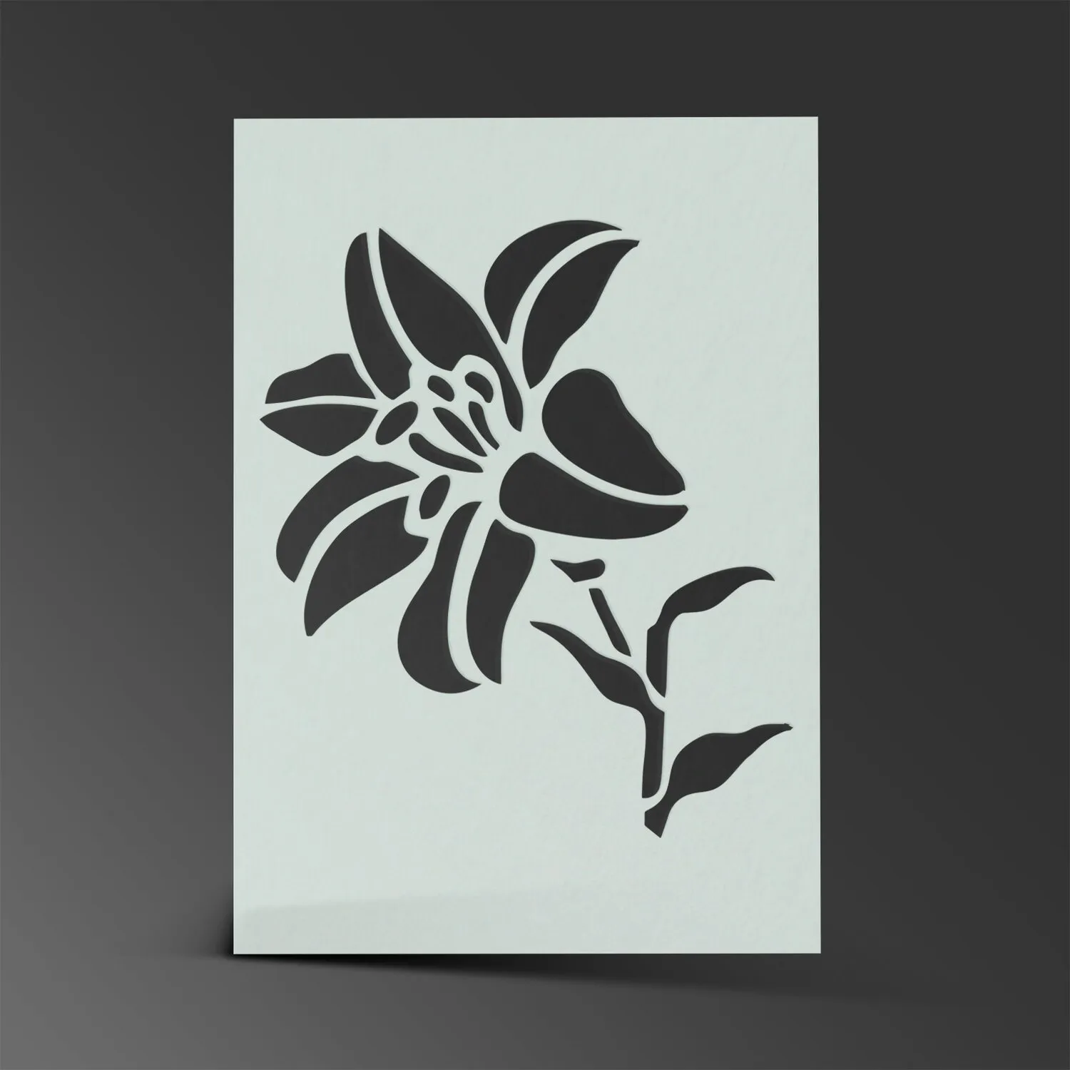 Daffodil Stencil