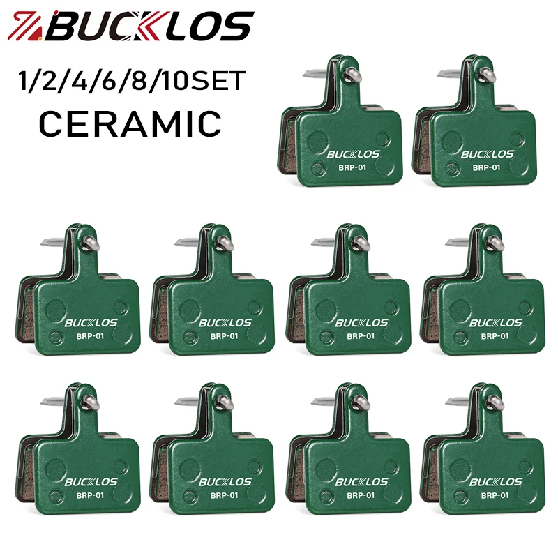 BUCKLOS-Ceramic-Bicycle-Brake-Pads-Durable-Bike-Hydraulic-Disc-Brake ...