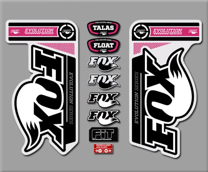 FOX EVOLUTION SERIES TALAS FLOAT R281 cycling vinyl mountain bike MTB ...