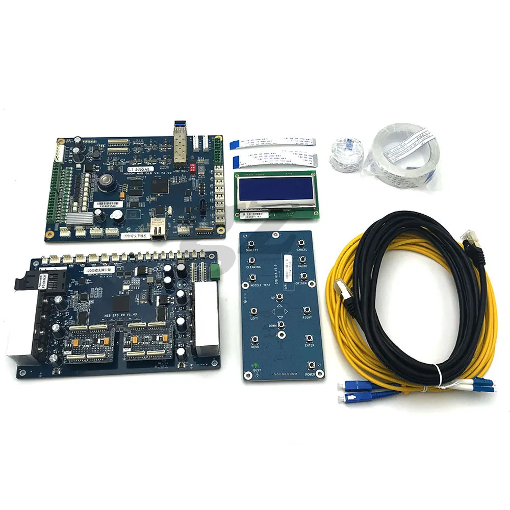 A Set UV Flatbed Printer Hoson XP600 Board Kit for Epson Double XP600 ...