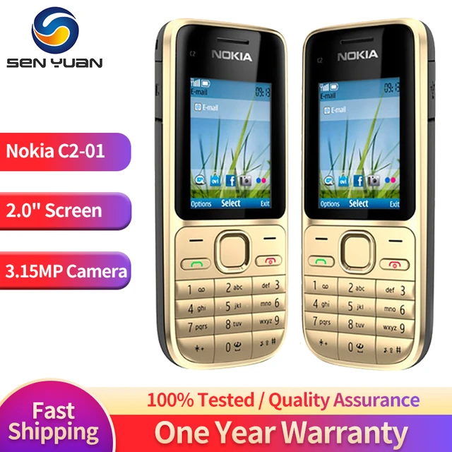 Nokia C2 01 White