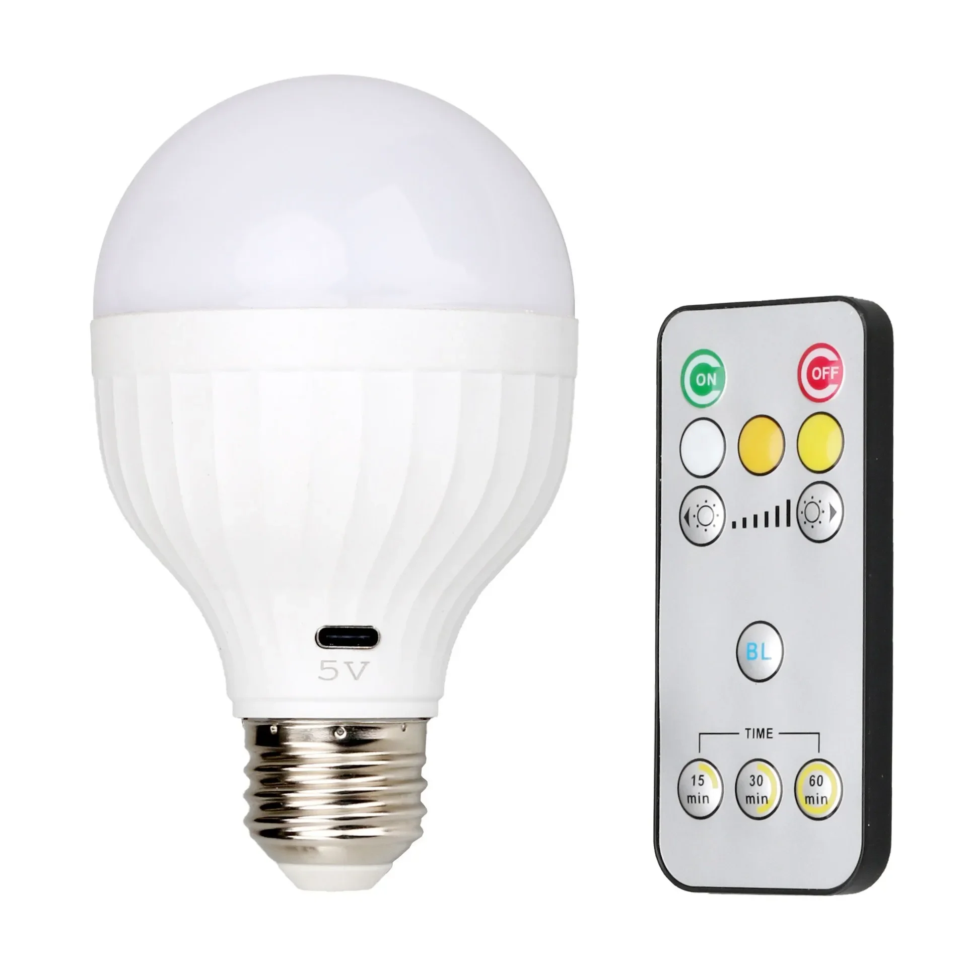 E27-USB-C-Rechargeable-Light-Bulbs-emergency-Remote-control-Smart-Home ...