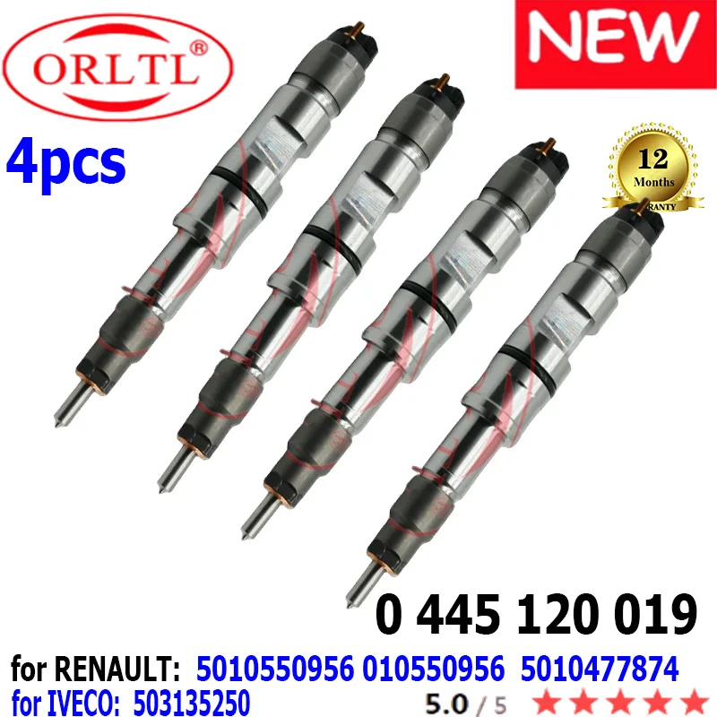4PCS-0445120019-NEW-Diesel-0-445-120-019-High-Quality-Injector-for ...