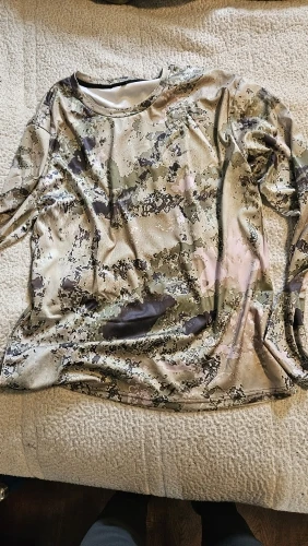 Camo Compression Shirt Long Sleeve - Kryptek Typhon