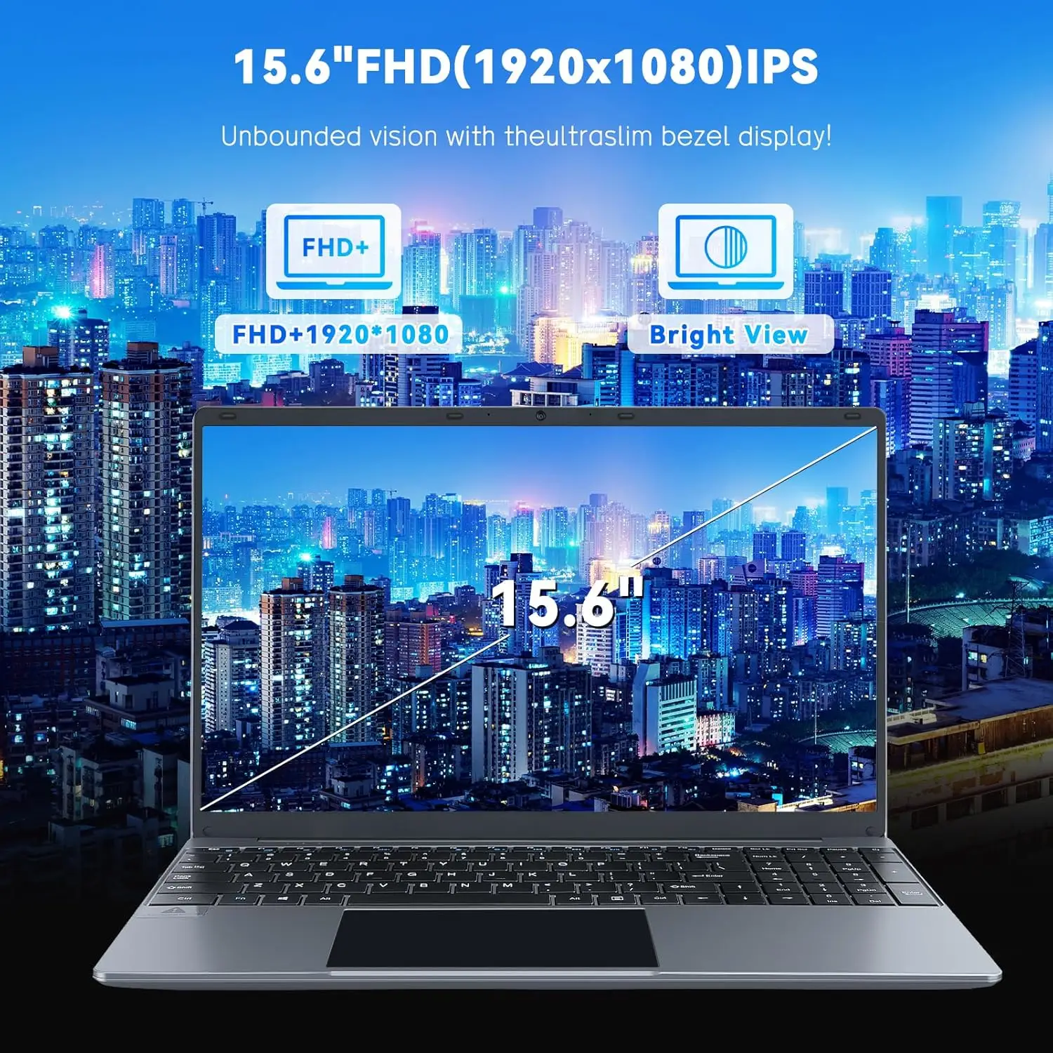 15.6 Inch Laptop Windows 11 Notebook – Gonzo Station Gadget