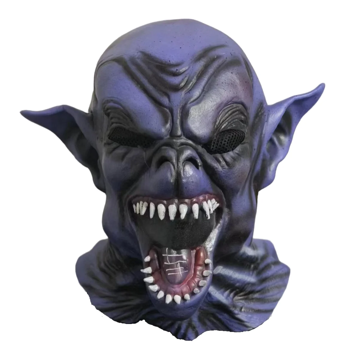 Green-Devil-Monster-Mask-Goblin-Latex-Full-Head-Realistic-Masks-Masquerade-Halloween-Cosplay ...