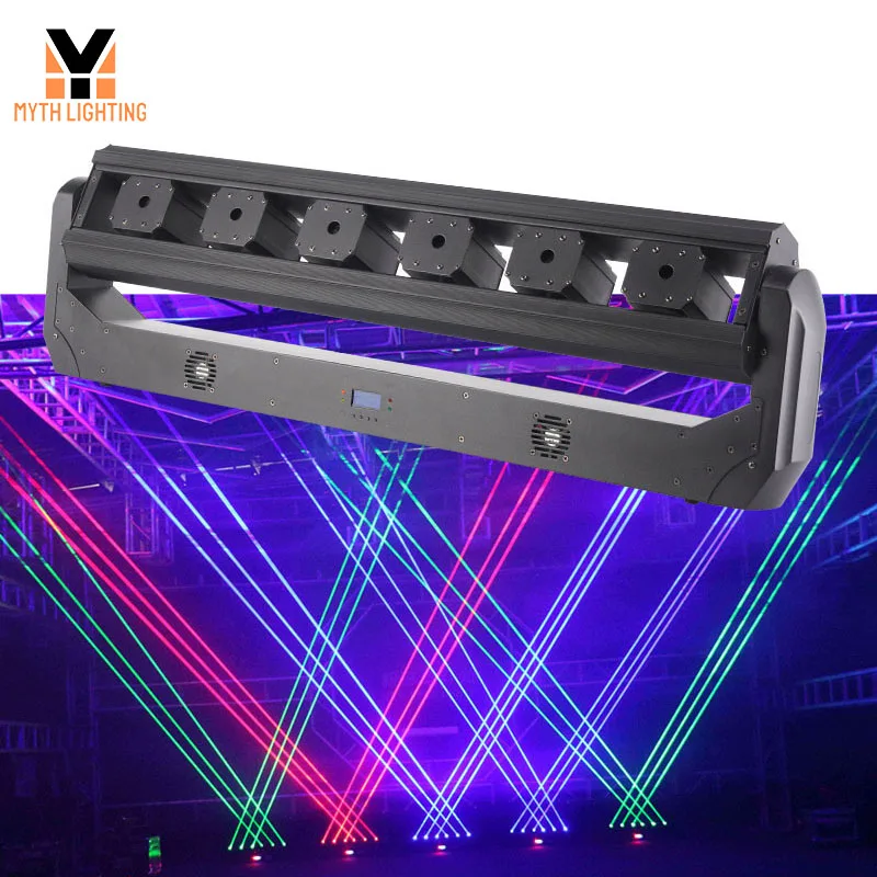 6-Eyes-Moving-Head-Laser-Light-Rgb-Lazer-Stage-Scanner-Laser-Beam-Dj ...