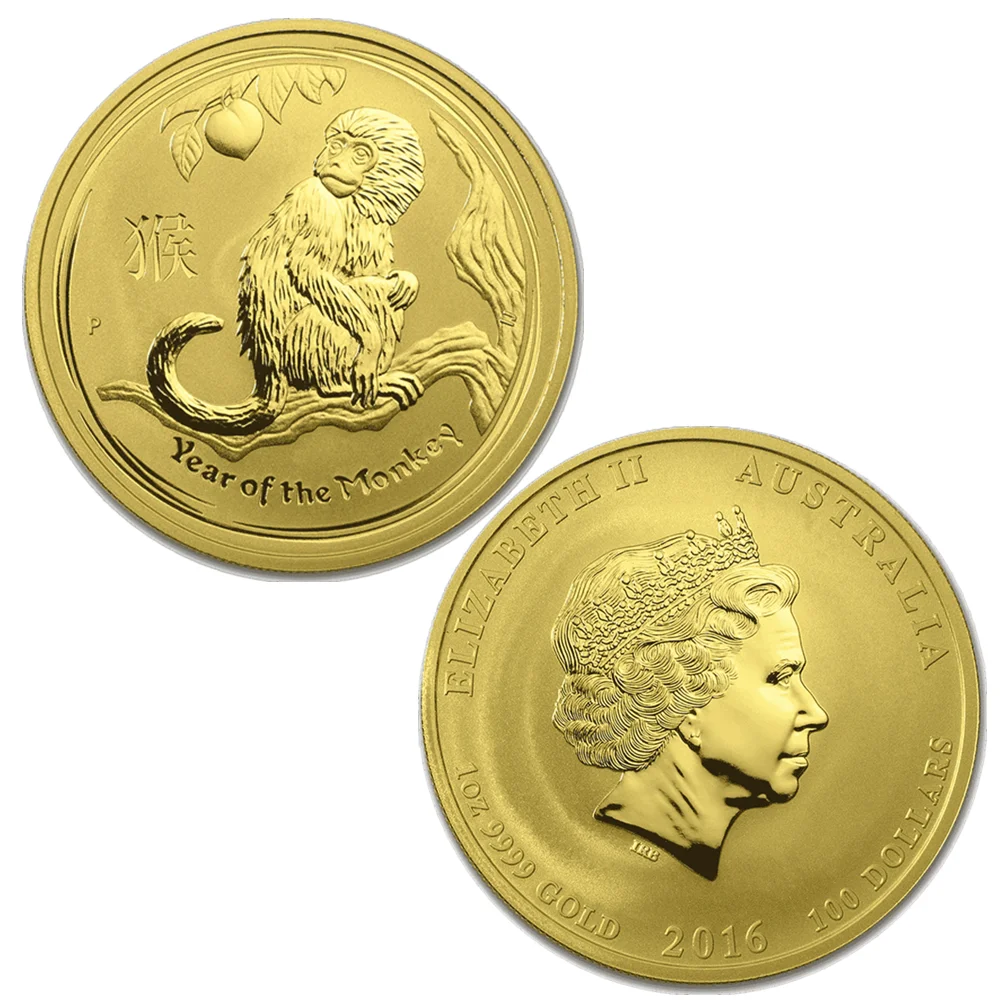 1 oz Australian Monkey Gold Coin