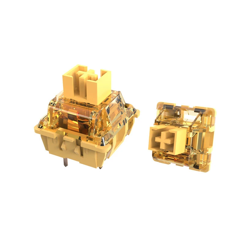 Holytom Dark Yellow Switches Custom Mechanical Keyboard Linear Switch ...