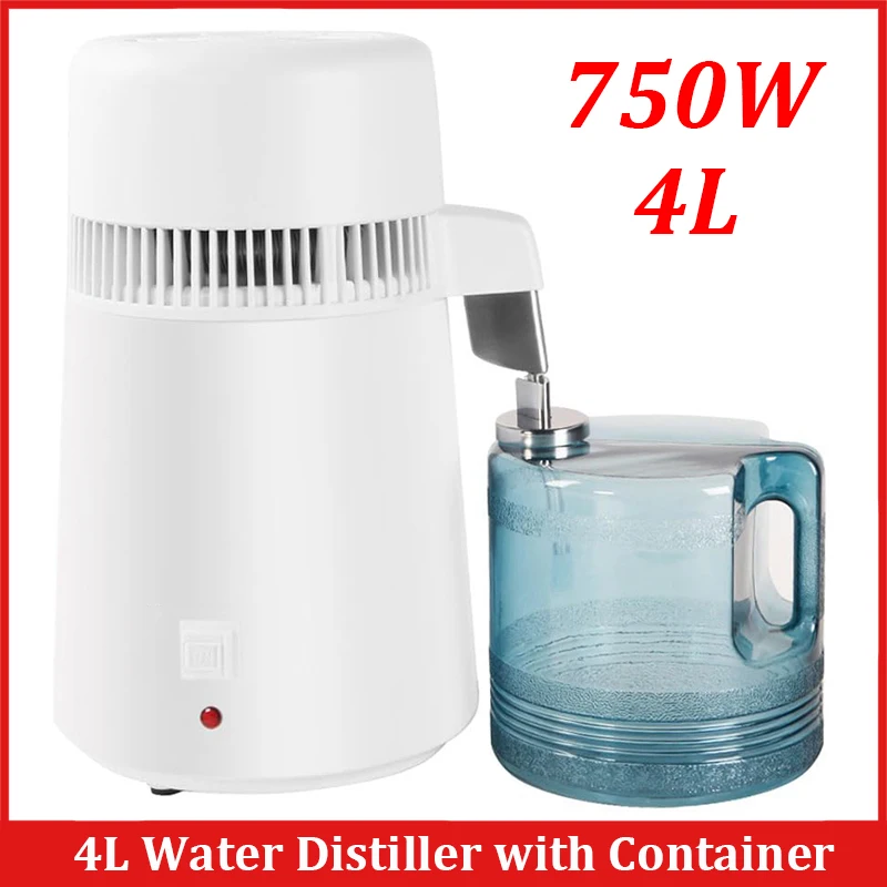750W-4L-Water-Distiller-Purifier-Filter-Dispenser-Heating-Drinking ...