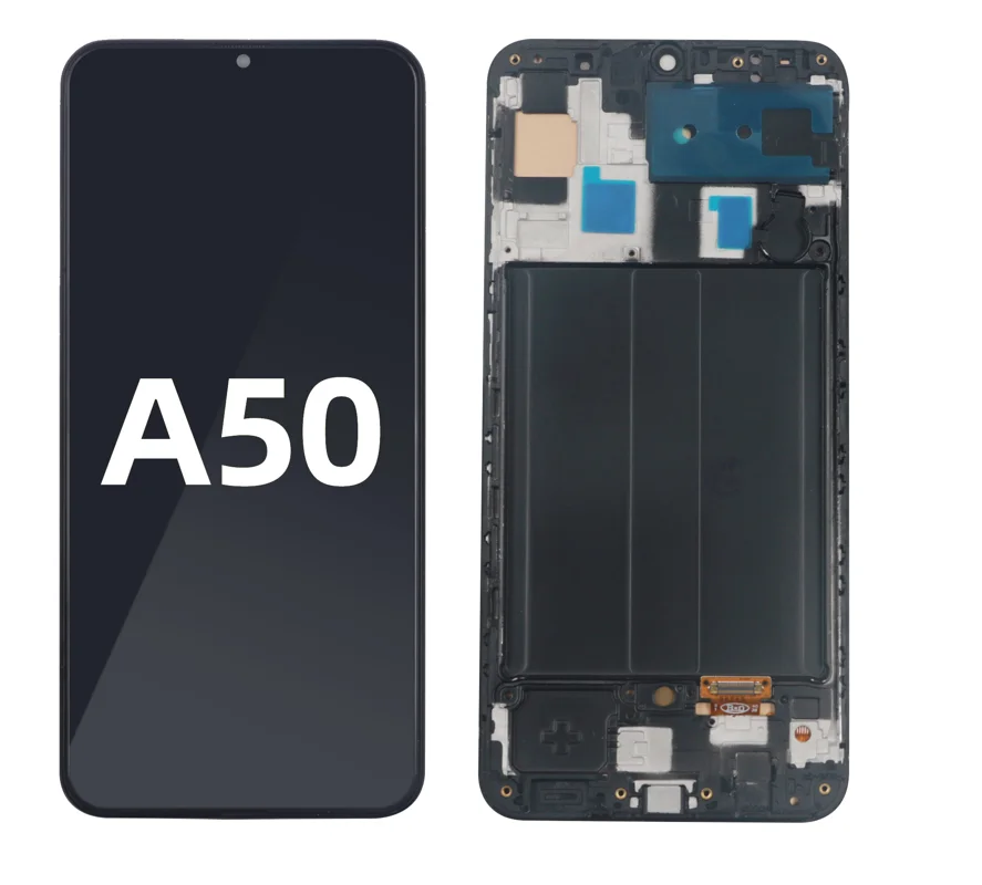 Frontal Tela Display Touch Lcd COMPTELO A50 A505 ORIGINAL COM ARO PRONTE ENTREGA