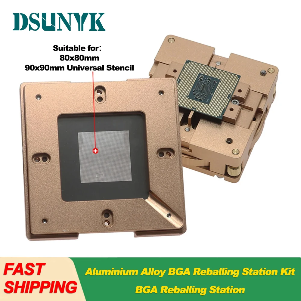 Aluminium Alloy BGA Reballing Station Kit BGA Reballing Station BGA ...