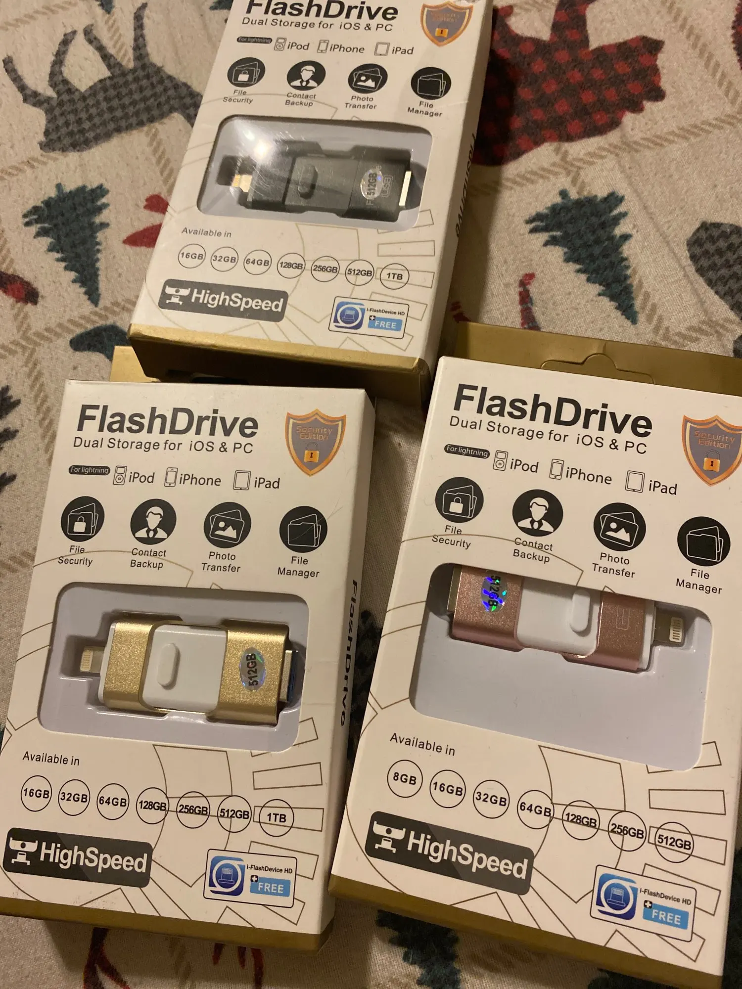 4 in 1 Flashdrive | Een opgeruimde telefoon in enkele klikken! – Middo