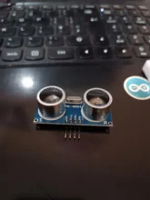 Nice HC-SR04. Use it with temperature sensor for increased accuracy.